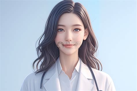 微笑的医生插画图片下载 正版图片601188926 摄图网