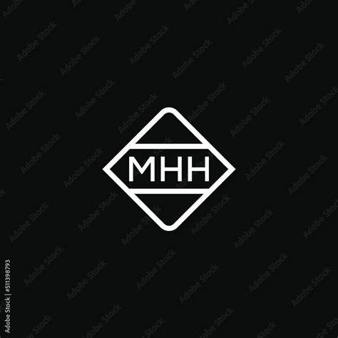 Mhh Letter Design For Logo And Iconmhh Typography For Technology