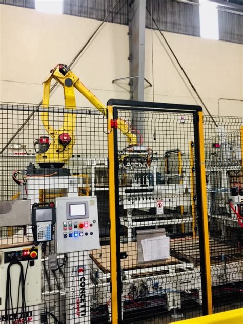 Stack Palletizing Robot Installation C C Engineering