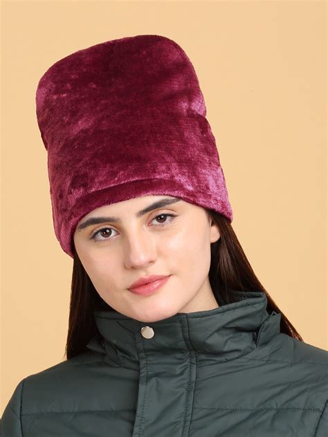 Buy Klotthe Women Woollen Beanie Caps Caps For Women 31104542 Myntra