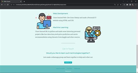 GitHub Mihirc0111 MySite CSS To Create A Website Having My Skill
