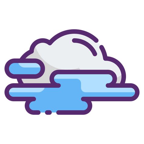 Fog Generic Outline Color Icon