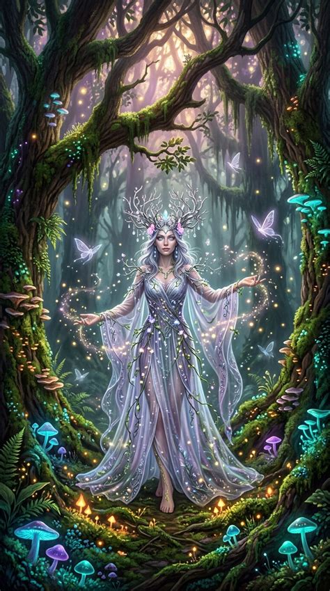 Free Mystical Forest Queen Image Fantasy Forest Queen Download At