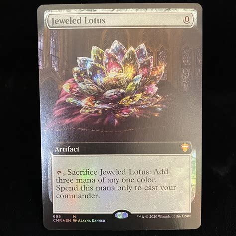 宝石の睡蓮 Jeweled Lotus 英語版 拡張アート Foil Cmrの通販 Magi公式ショップ委託商品（277237541