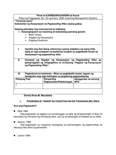 Gawain Bilang 1 Pdf