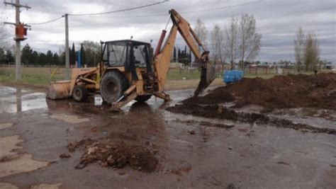 Concretaron importantes obras de ampliación de la red cloacal en Trenel