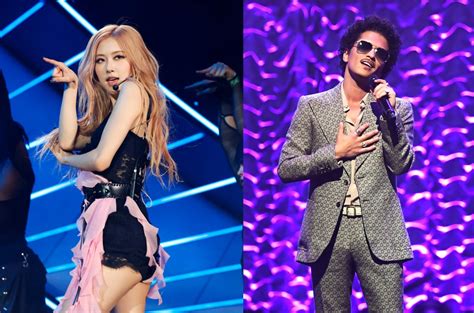 Bruno Mars Blackpinks Rose To Collab On New Song Apt Release Date