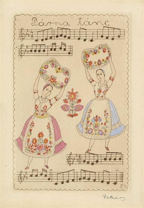 Kisgrafika Pillow Dance Hungarian Folk Dance Museum Of Applied