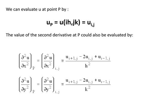 Ppt The Finite Difference Method Powerpoint Presentation Free