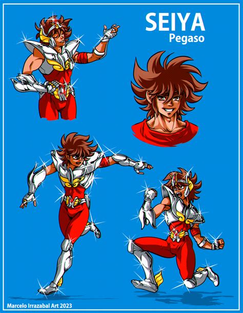 Seiya Of Pegasus Seiya De Pegaso New Version 202 By Marcelodbes On Deviantart