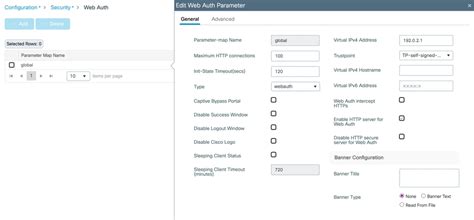 Configure Local Web Authentication With Local Authentication Cisco