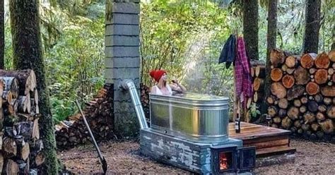 Build Your Own Wood Fired Hot Tub Home Design Garden And Architecture Blog Magazine