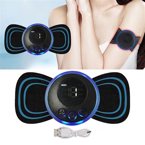 Jobber Body Massager,Wireless Portable Neck Massager with 8 Modes and ...