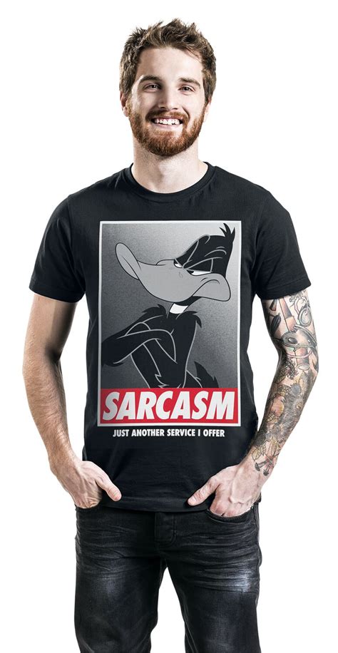Sarcasm Daffy Duck Looney Tunes T Shirt Emp