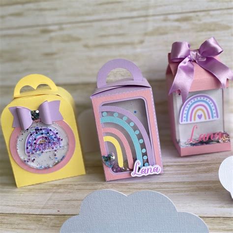 Rainbow Theme Party Box Etsy