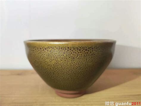 严小华 柴烧曜变豹纹口径9 5 8 观复建盏