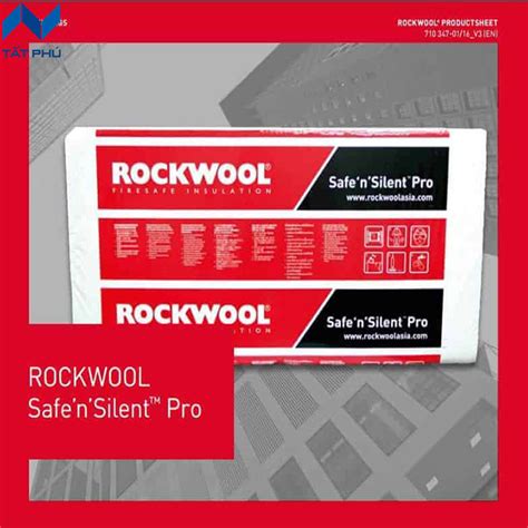 Bông khoáng ROCKWOOL SAFE N SILENT PRO