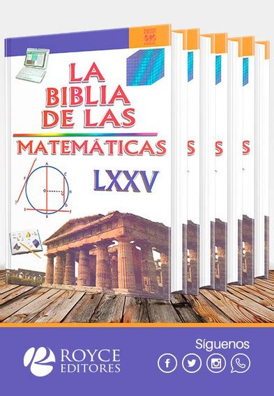 Libro De La Biblia De Las Matematicas Mx