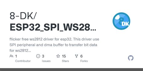 github 8 dk esp32 spi ws2812 idf flicker free ws2812 driver for esp32 this driver use spi