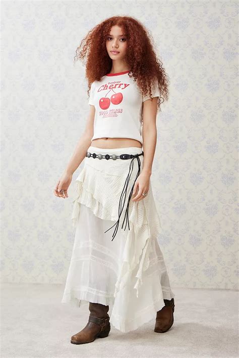 Uo Asymmetrical Textured Mini Skirt Urban Outfitters Uk