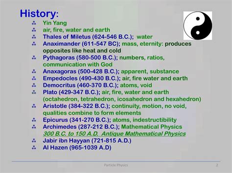 Ppt Particle Physics An Overview Powerpoint Presentation Free Download Id 4697266