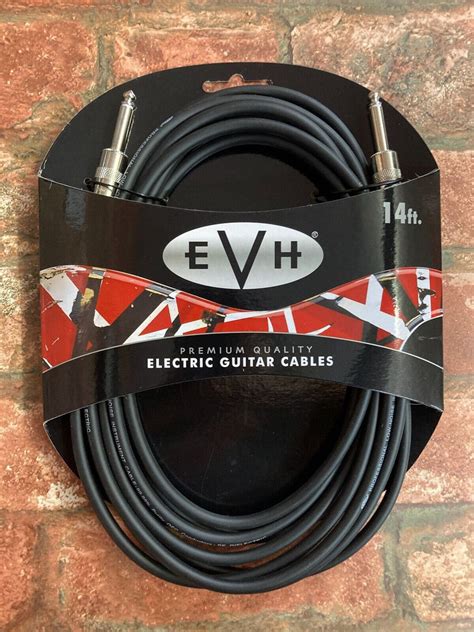 Evh Guitar Lead 14 425m Ofc Cable And Switchcraft Connectors