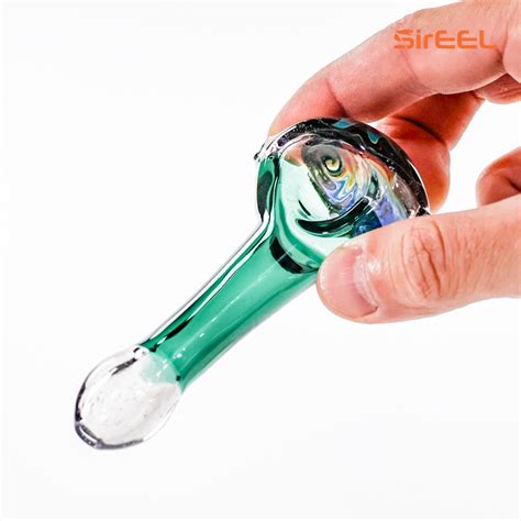 Sireel 45 Wig Wag Slime Capped Spoon Pipe Assorted Colors