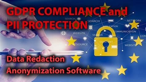 Anonymization Software For Gdpr Compliance And Pii Protection Youtube