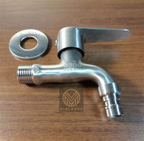 Jual Kran Taman Stainless Sus304 Kran Tembok Stainless 304 Keran Kran