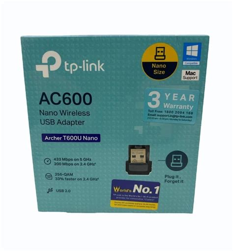 TP Link AC600 Nano Wireless USB Adapter At 950 Piece New Delhi ID 2855182500830