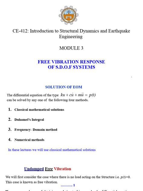 module 3 fall 2023 download free pdf damping beam structure