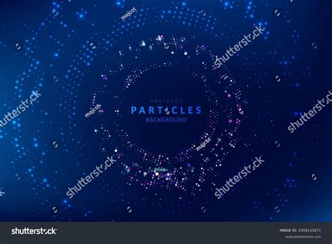 Abstract Technology Big Data Visualization Innovation Stock Vector