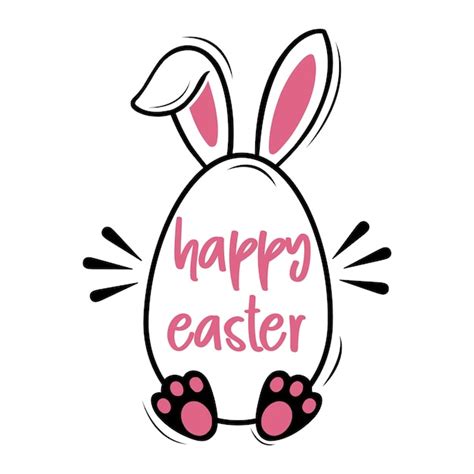 Premium Vector Flat Easter Post Design