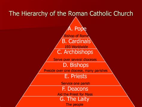 The Catholic Church Hierarchy