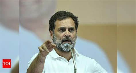 Bjp Accuses Congress Leader Rahul Gandhi Of Making False Claim About