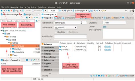 4 Client DBeaver utilització Bases de Dades