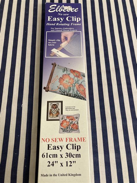Cross Stitch Scroll Frame Holder With Scroll Clip For Embroidery
