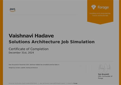 Aws Cloudcomputing Forageinternship Techjourney Learning Awscloud Vaishnavi Hadave