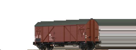 Gedeckter Güterwagen Gmhs DR H Güterwagen BRAWA Modelleisenbahn Modellbahn