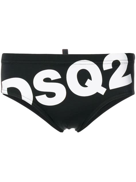 Dsquared2 Dsq2 Logo Swim Slips In 201 Navy Modesens Dsquared2