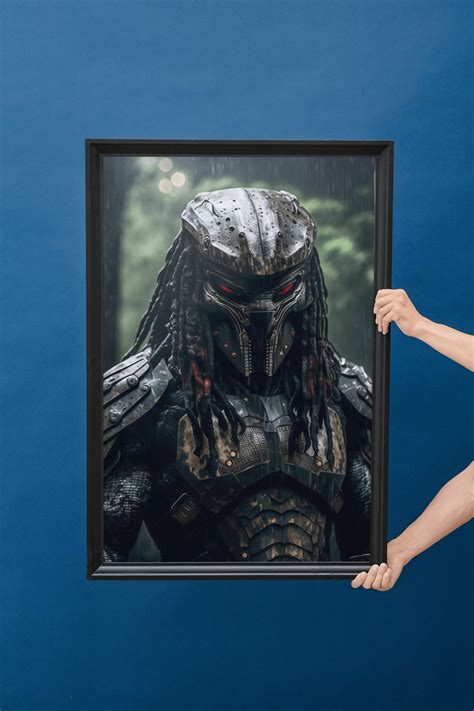 Predator Printable Wall Art Custom Made Only 50 Available 300 Dpi 
