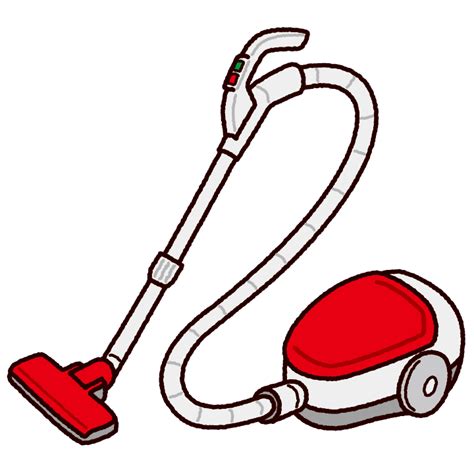 掃除機のイラスト イラストくん