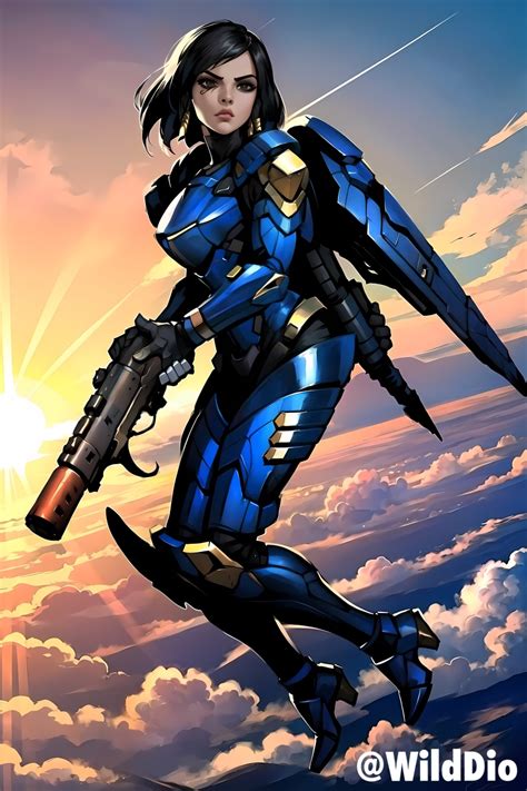 Pharah Best Girl On Twitter Rt Wilddio Pharah Takes It To The Skies
