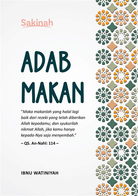 Adab Makan Niaga Swadaya