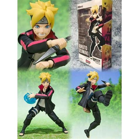 Boneco Naruto Shippuden Boruto Uzumaki Acess Rios Articulados Cm