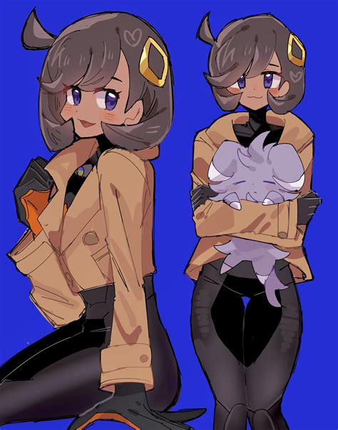 Han0579 Emma Pokemon Espurr Nintendo Pokemon Pokemon Legends Z A Highres 1girl Black