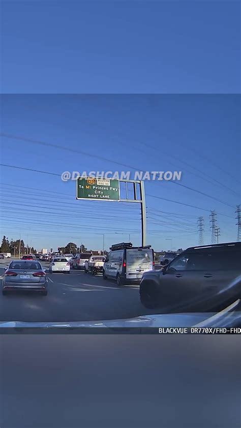 dashcam nation 🇺🇸🇨🇦 don t just zip over 3 lanes of traffic without