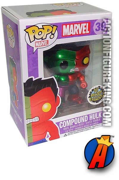 Funko Pop Marvel Compound Hulk Metallic Variant Vinyl Figure 39