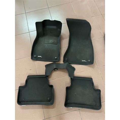 3d 卡固 奧迪 Audi Audi Sedan 四門 轎車 A4 B9 腳踏墊 全套含後車廂墊 蝦皮購物