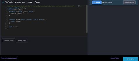 EthFiddle Blockchain Quick Start Guide Book
